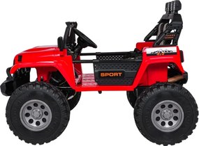 Elektrické autíčko Extreme Sport 4x4 červené