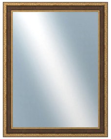 DANTIK - Zarámované zrcadlo - rozměr s rámem cca 70x90 cm z lišty KLASIK hnědá (3004)