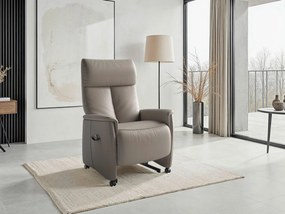 XXXLutz RELAXAČNÍ KŘESLO, kůže, šedá Sit & More - Online Only křesla & taburety - 0001440324T7