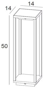 Lucide 27892/02/30 - LED Solární svítidlo TENSO SOLAR LED/2,2W IP54