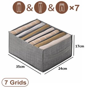 Šatní organizér Barva: tmavá, Velikost: 17x24x35