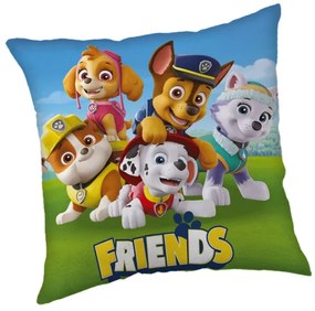 Jerry Fabrics Polštářek Tlapková patrola Friends 40x40 cm
