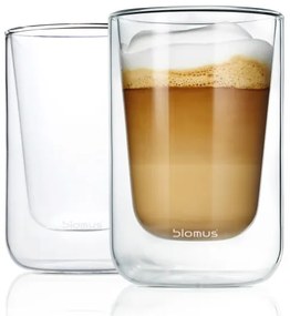 Set 2 ks termosklenic na Cappuccino 250ml  NERO, BLOMUS 63654