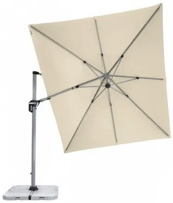 Doppler ACTIVE 350  x 260 cm – výkyvný zahradní slunečník s boční tyčí : Desén látky - 820