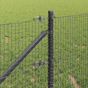 Svařované drátěné ploty s hroty 100 x 0,6 m Ocel potažená PVC 3352257