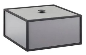 Úložný box Frame Dark Grey 20x20 cm Audo Copenhagen