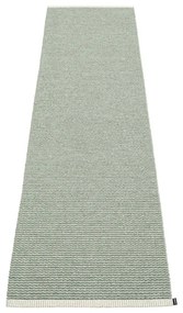 Světle zelený vnitřní a venkovní běhoun 60x250 cm Mono Sage Army – Pappelina