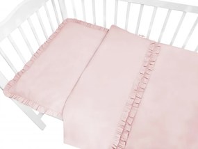 Baby Nellys 2-dílné bavlněné povlečení, Royal - růžové Velikost povlečení: 120x90