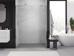Mexen Exo sprchové dveře křídlové 160 cm, transparentní, chrom - 819-160-000-01-00