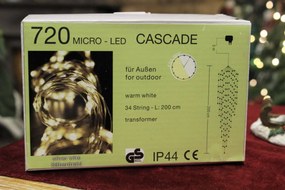 Světla na stromeček 720 LED s časovačem