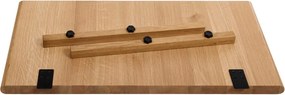 Přídavná deska k jídelnímu stolu v dekoru dubu 45x95 cm Flow – Unique Furniture