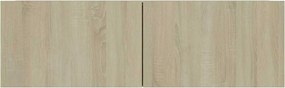 TV skříňky 4 ks dub sonoma 100 x 30 x 30 cm kompozitní dřevo 3078956