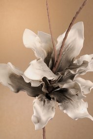 Paramit Dekorační květina šedá 72 cm