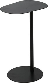 Kovový odkládací stolek Reto 53 cm černý