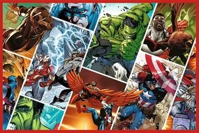 Trefl - Puzzle - Avengers: Obráncis světa / 2x 200 dílků / 41 x 27.5 c