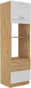 Kuchyňská skříň Artisan 60 DPM-210 2F Barva dvířek bílá lesk