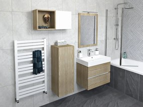 Sapho ESPACE 35 x 94 x 22 cm ESC110-3030 skříňka 1x dvířka levá/pravá bílá lesk