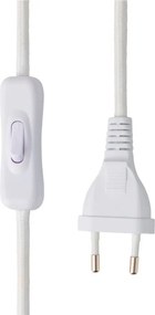 Bílá/béžová lněná stolní lampa (výška 33 cm) Joline – Ellos Home