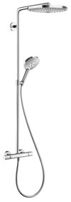 Hansgrohe Raindance Select S - Showerpipe 300 2jet, termostatická sprchová baterie, sprchové rameno 450 mm, chrom 27133000