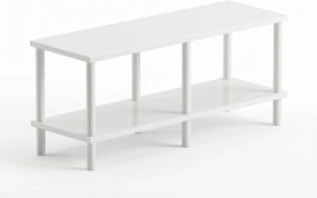 TV stolek SOLE 120 cm, bílá