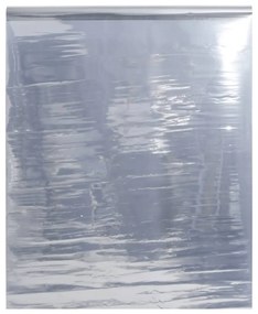 Solární fólie statická reflexní efekt stříbrná 60 x 500 cm PVC