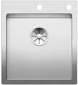 Nerezový dřez Blanco CLARON 400-IF/A InFino Nerez durinox s táhlem