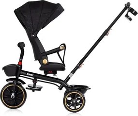 CHIPOLINO Tříkolka se stříškou Max Sport 2v1 Noir
