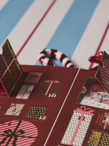 Sinsay - Vánoční adventní kalendář s vonnými produkty 24 pack - červená