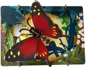 EscapeWelt 3D dřevěné puzzle Motýl / Obtížnost: lehká / od 8 let