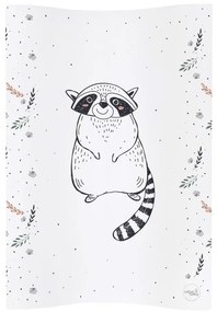 Ceba Přebalovací podložka 2-hranná měkká COSY 50x70 cm Raccoon