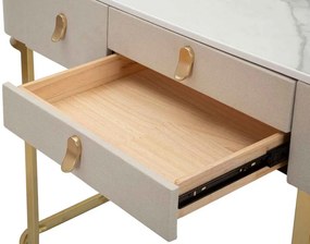 Designová konzole Ondelette 100 cm krémová