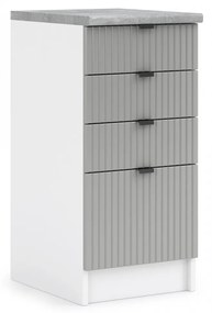 Kuchyňská skříňka spodní 40 cm - LAM SZ40 4SZ - Dvířka GISEL