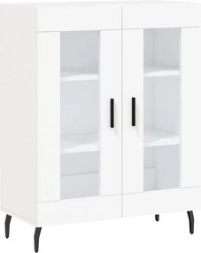 Skříň highboard bílá 69,5 x 34 x 180 cm kompozitní dřevo 3198289