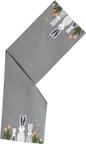 Moderní velikonoční ubrus 40 × 140 cm