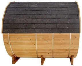 BPS-koupelny Finská zahradní sudová sauna  210x210, 4-6 osob
