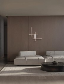 Designové nastěnné svítidlo Apecho Bílá
