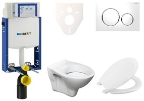 Cenově zvýhodněný závěsný WC set Geberit k zazdění + WC S-Line S-line Pro 110.302.00.5NR4