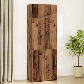 Úložná skříňka 2 ks Staré dřevo 80 x 42,5 x 225 cm 3394515