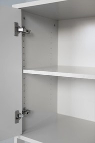 TENZO Dřevěná komoda UNO 148cm bílá 9008554001