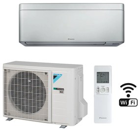 Klimatizace Daikin Stylish stříbrná 2,5 kW - sestava 1+1 včetně montáže