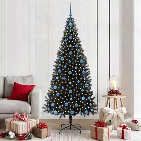 Vánoční stromeček Černá 210 cm PVC 3396494