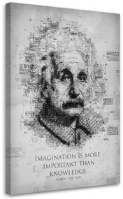 Gario Obraz na plátně Vědec Albert Einstein - Gab Fernando Rozměry: 40 x 60 cm
