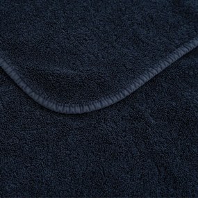 SCANquilt bavlněný ručník COMFORT COTTON tmavě modrá osuška 100 x 150 cm