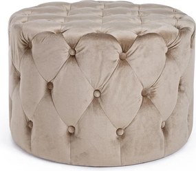 Taupe taburet Lorella – Yes Everyday