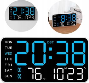 Elektronický Digitální Budík S Pozicem Data, Teploty A Času