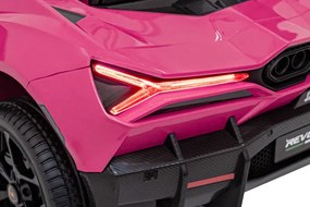 Elektrické autíčko Lamborghini Revuelto XL STRONG růžové