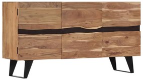 Příborník 150 x 40 x 79 cm masivní akáciové dřevo - Default Title