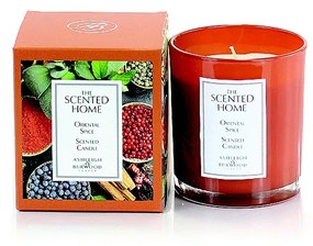 Vonná svíčka ve skle THE SCENTED HOME - ORIENTAL SPICE (orientální koření), 42 hodin