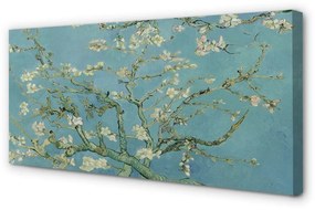 Obrazy na plátně Art mandlové květy 140x70 cm