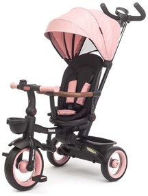 Luxusní dětská tříkolka s osvětlením Milly Mally Twinkle pink
